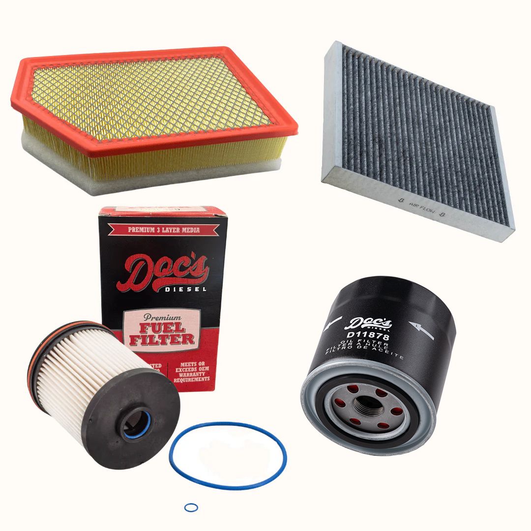 Doc's Chevrolet/GMC 6.6L Duramax Filter Maintenance Kit 2020-2025 | Re ...