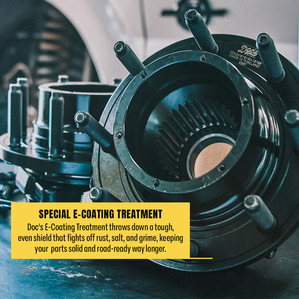 Doc's Diesel Front Hub Assemblies Fits Ford 6.0L/7.3L Powerstroke 4WD ...