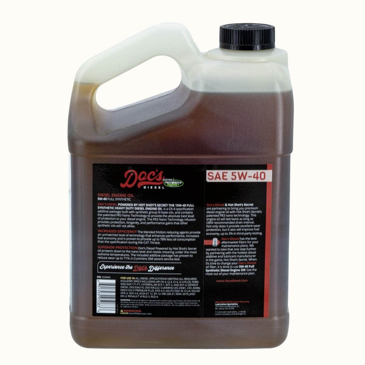 Doc's Diesel THE 5W40 Full Synthetic Heavy Duty Diesel Oil